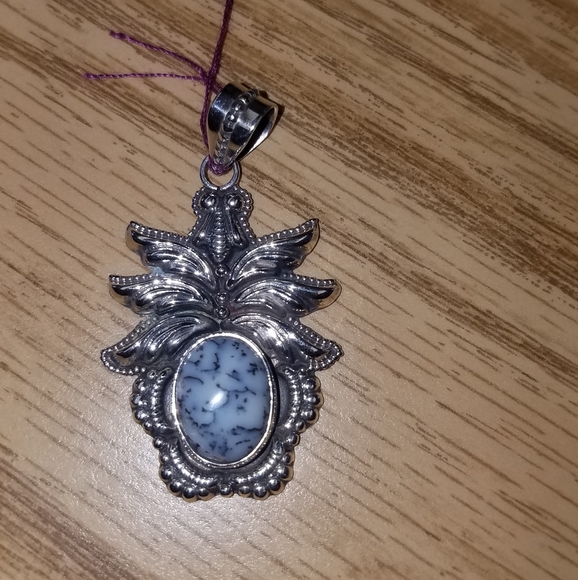 925 Sterling Silver | Jewelry | New Sterling Silver Dendrite Agate ...